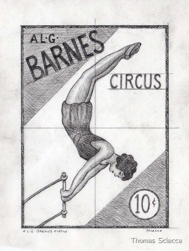 "Barnes Circus 2 " by Thomas Sciacca | Redbubble