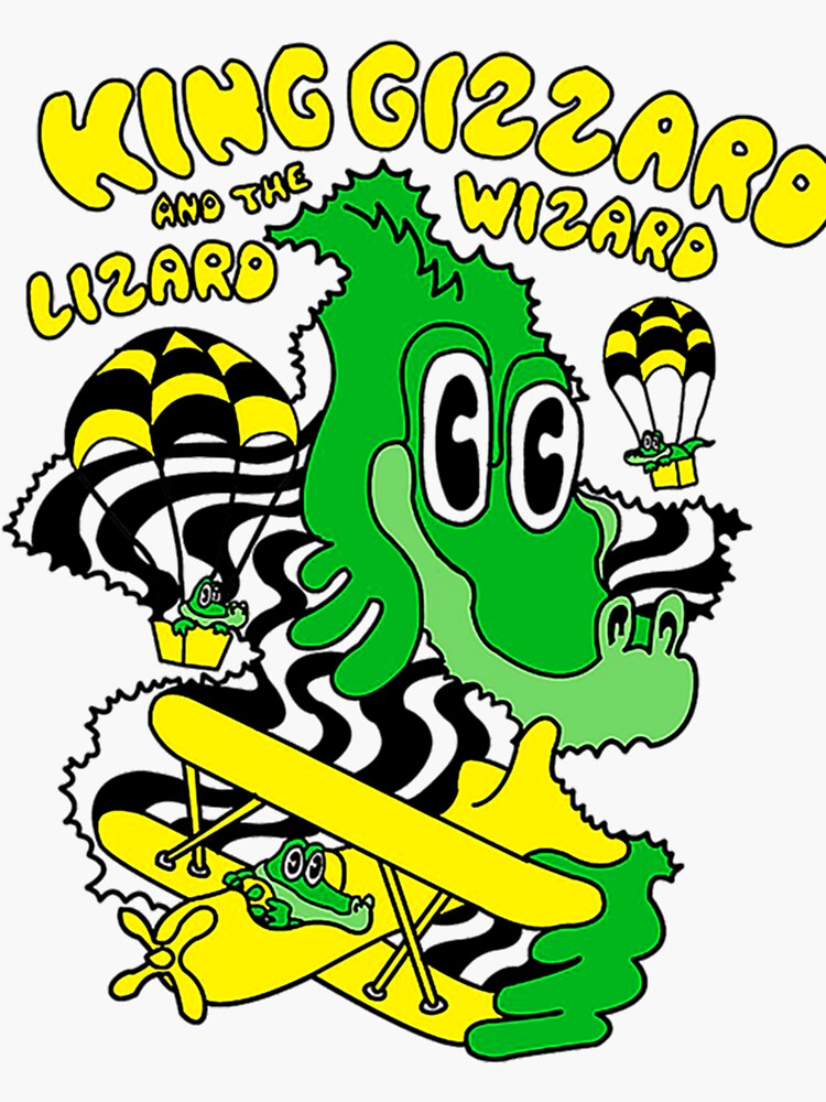 "Best Logo Of King Gizzard And The Lizard Wizard,Classic King Gizzard ...