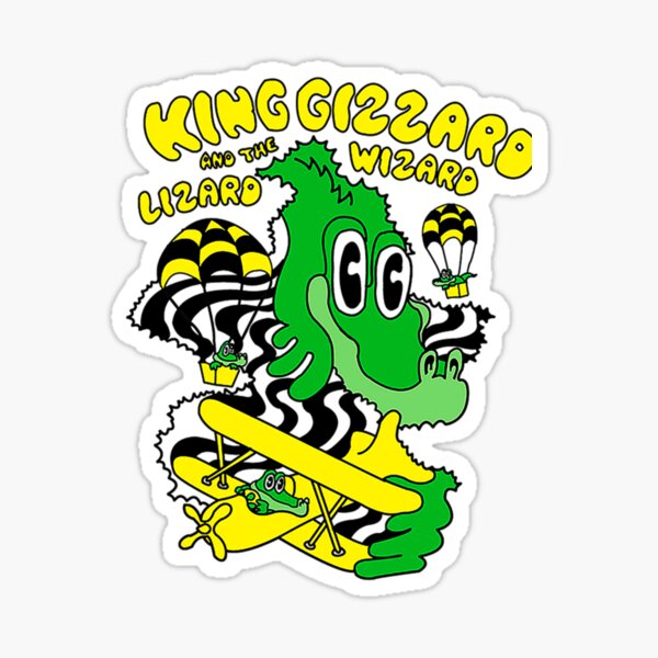 "Best Logo Of King Gizzard And The Lizard Wizard,Classic King Gizzard ...