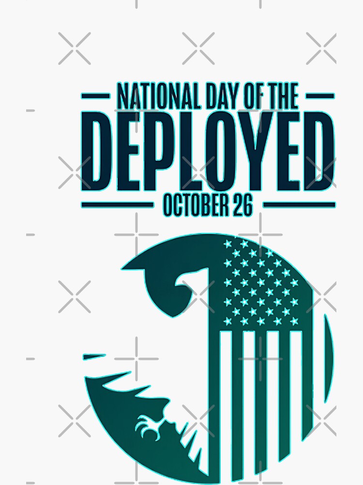 "National Day of the Deployed" Sticker for Sale by vaske-bros | Redbubble