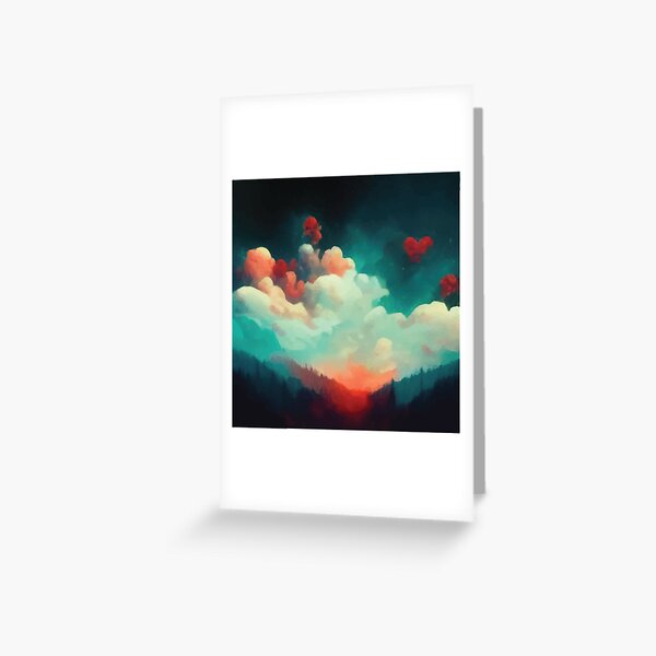 "INFJ Mood Illustration" Greeting Card for Sale by yanehuman | Redbubble