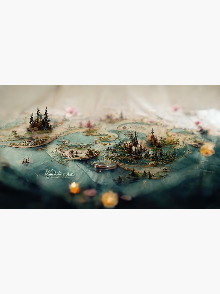 "3d map castle vintage fantasy map" Art Print for Sale by funart123456 ...
