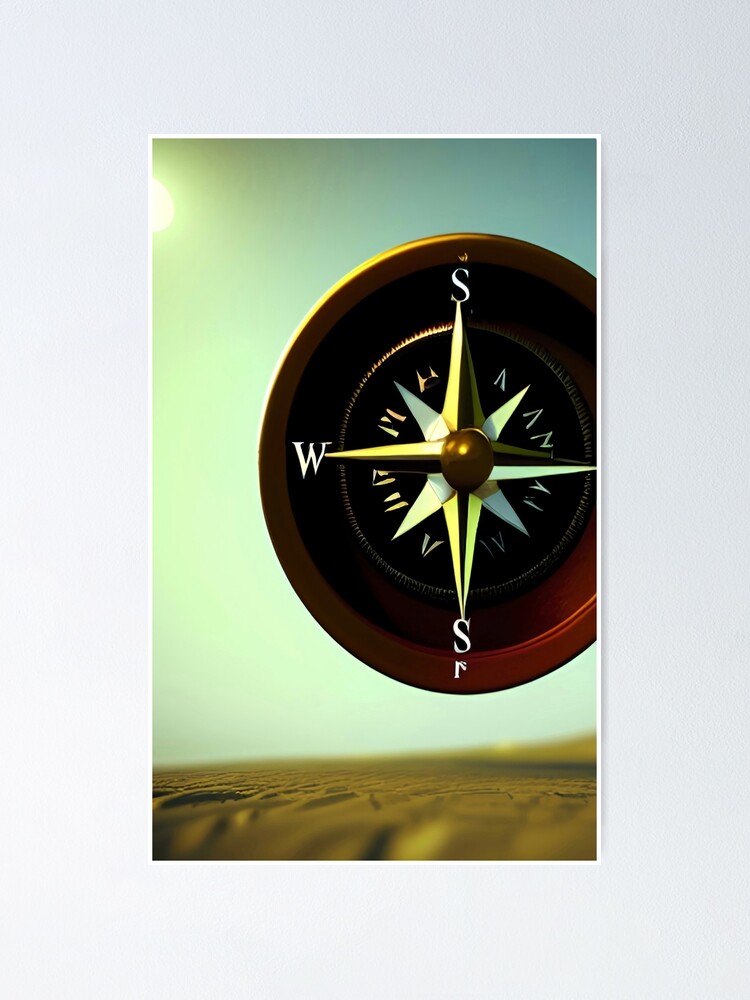 "compass" Poster for Sale by OverAltruist | Redbubble