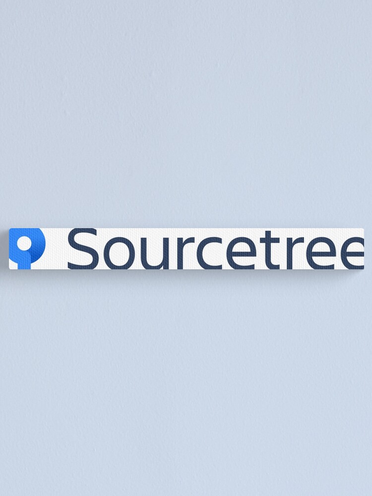 "Sourcetree - new logo" Canvas Print by stoorzender | Redbubble