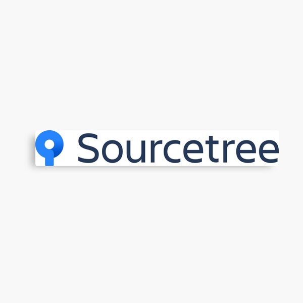 "Sourcetree - new logo" Canvas Print by stoorzender | Redbubble