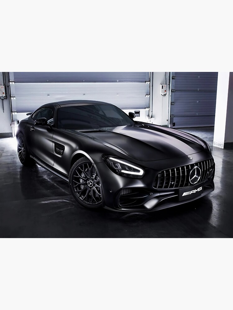 "Cooler schwarzer Mercedes AMG GT 2021" Poster von SDmongArts | Redbubble