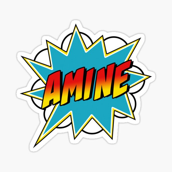 "Boys Amine Name Comic Book Superhero" Sticker for Sale by Rixta82 ...