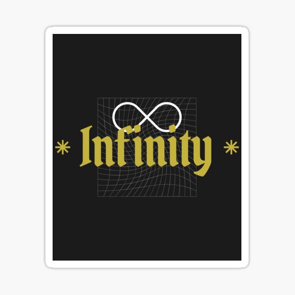 "infinity loop" Sticker for Sale by artist-fs | Redbubble
