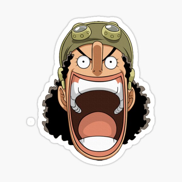 "Usopp One piece" Sticker for Sale by Otaku-Area | Redbubble