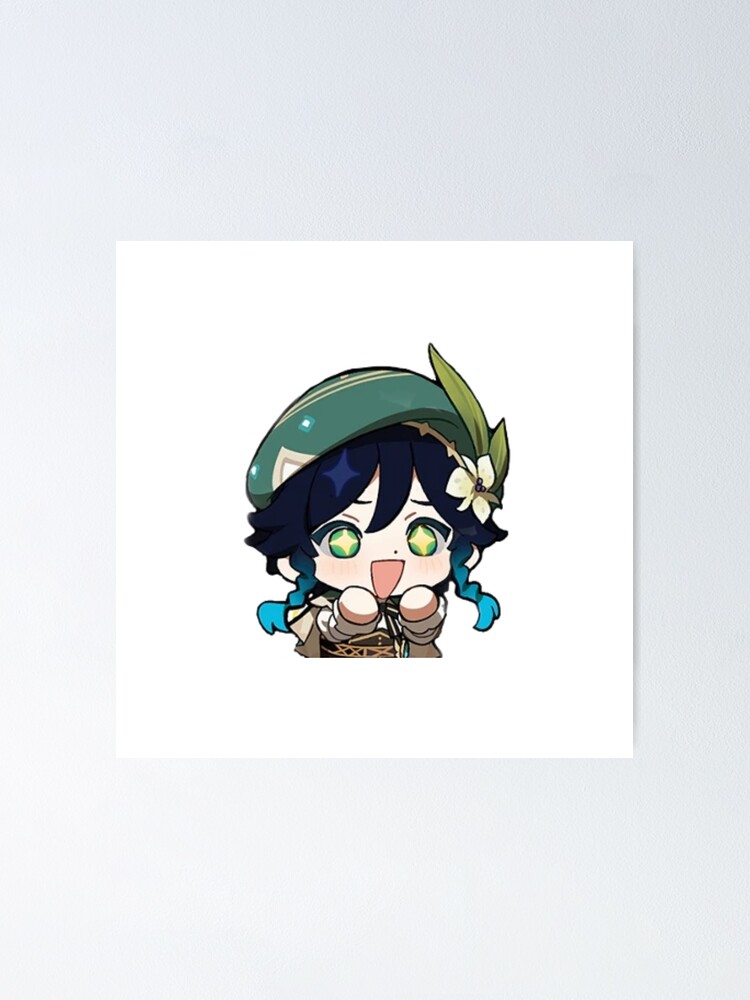 "Venti Chibi - Genshin Impact" Poster for Sale by saacollection | Redbubble
