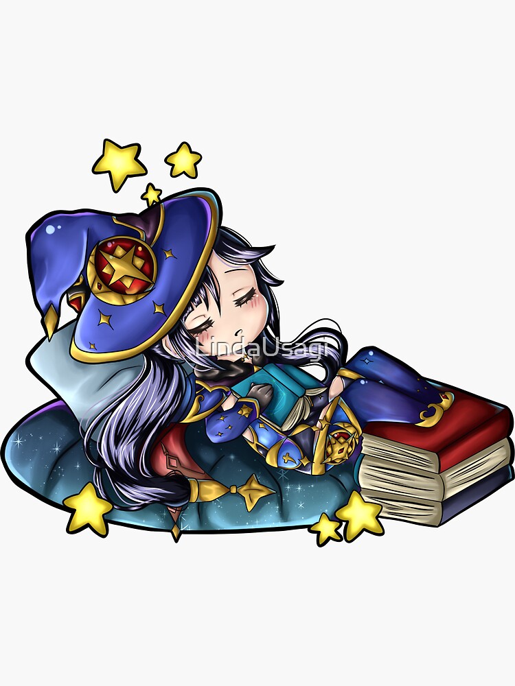 "New Mona Stickers from popular Game Genshin Impact" Sticker for Sale ...