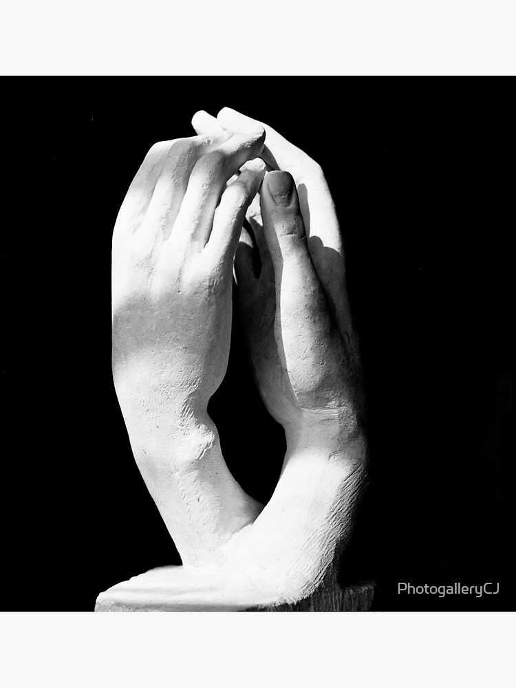 "The Cathedral is a combination of two right hands, by Augest Rodin in ...