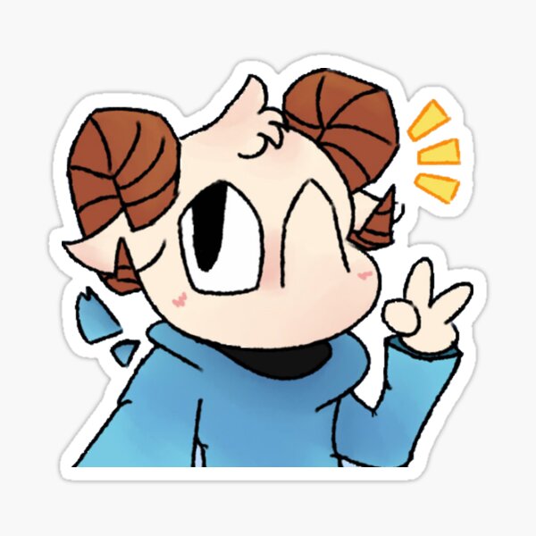"jschlatt pfp 2" Sticker for Sale by SisterBecker | Redbubble