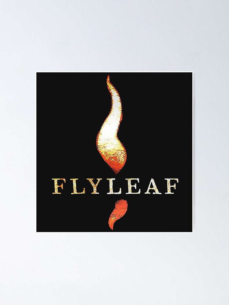 " flyleaf band logo" Poster for Sale by Bel4ether | Redbubble