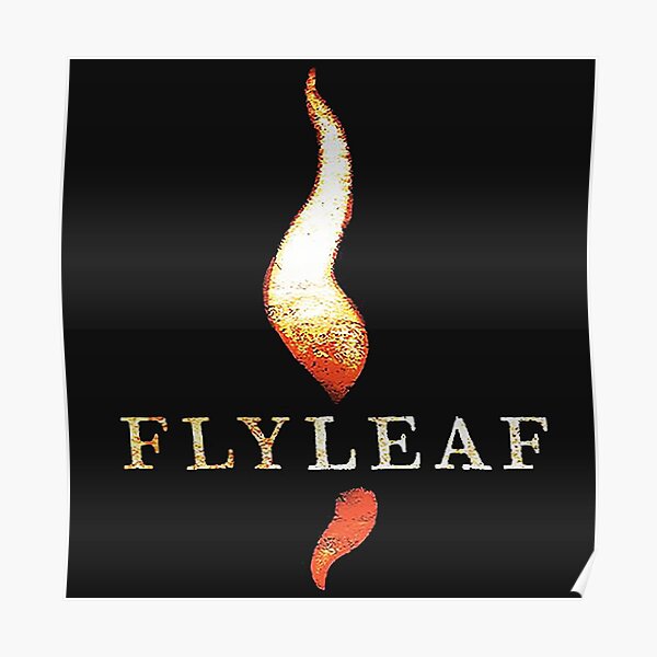 " flyleaf band logo" Poster for Sale by Bel4ether | Redbubble