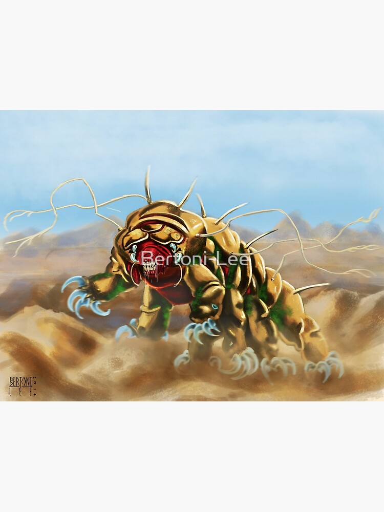 Póster «Tardigrade monster» de Bertoni-Lee | Redbubble