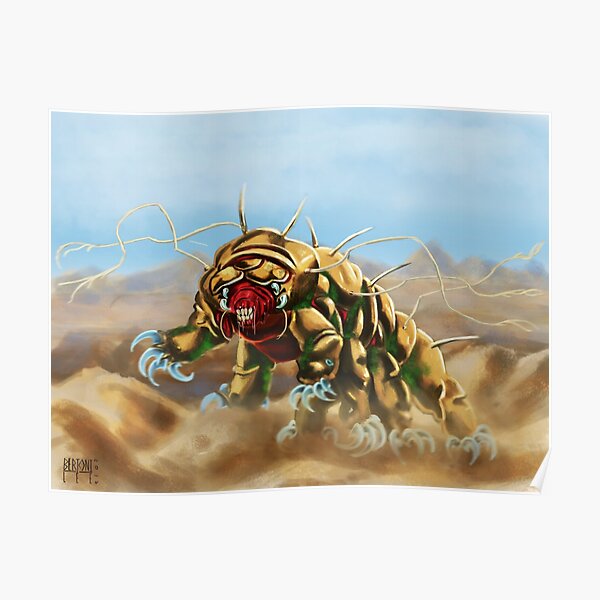 Póster «Tardigrade monster» de Bertoni-Lee | Redbubble