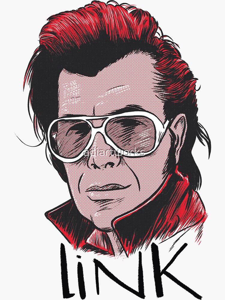 "Viva Link Wray!" Sticker for Sale by adiartworks | Redbubble