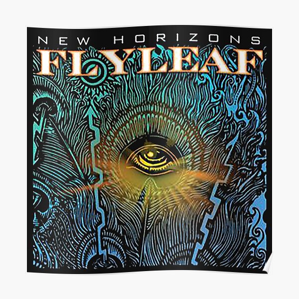 " flyleaf band logo" Poster for Sale by Bel4ether | Redbubble