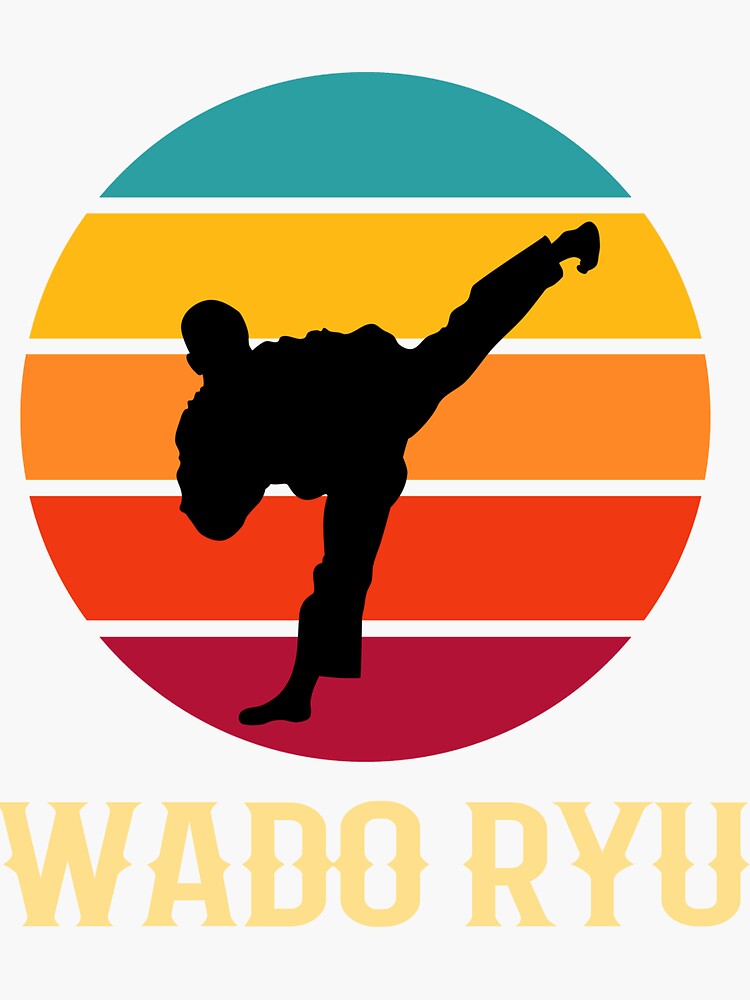 "Wado Ryu Karate Retro Sunset! Only More Magical! Vintage Sunset Karate ...