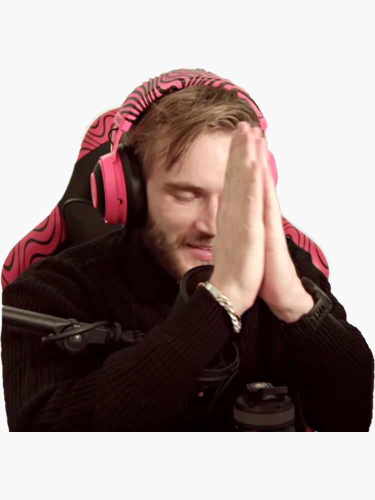 "Pewdiepie: Holy edition " Sticker for Sale by KylaBradtke | Redbubble