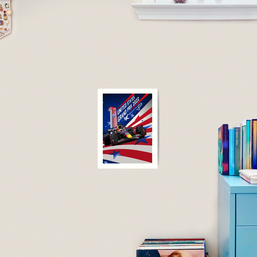 "2022 United States Grand Prix COTA" Poster for Sale by Speedbirddesign ...