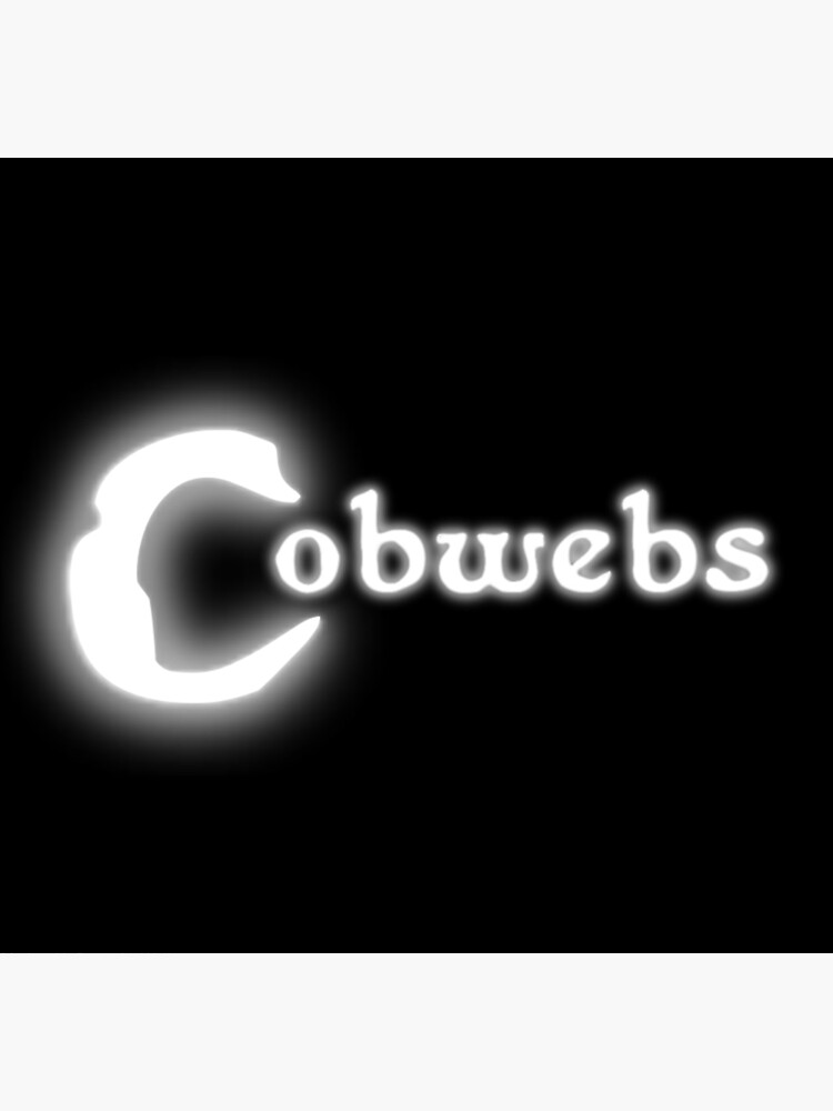 "Cobwebs Logo" Poster for Sale by BlacklistEnt | Redbubble