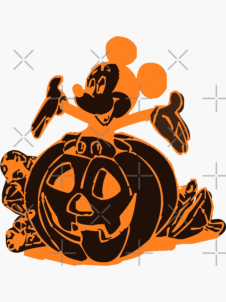 "Funny Tom and Pumpkin Face" Sticker for Sale by Dodrip | Redbubble