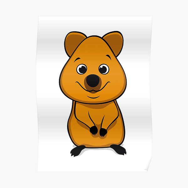 "quokka" Poster for Sale by tudi | Redbubble