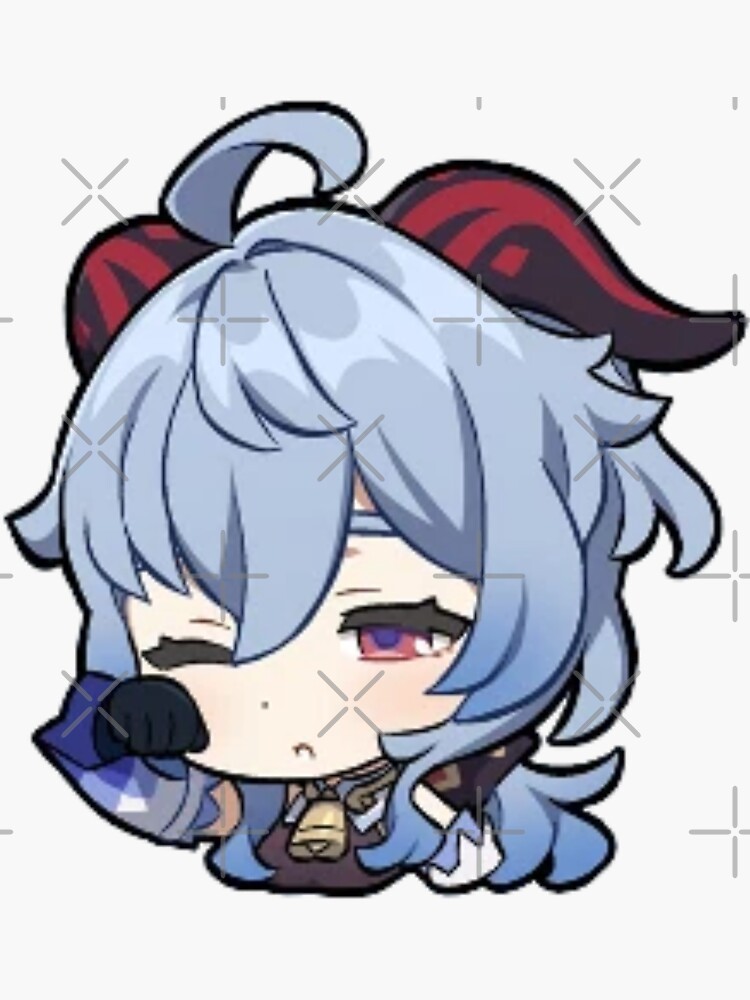 "Ganyu Chibi - Genshin Impact" Sticker for Sale by saacollection ...