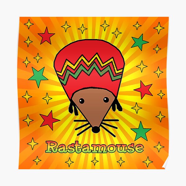 "Rastamouse, of the Easy Crew" Poster for Sale by Riccivela | Redbubble