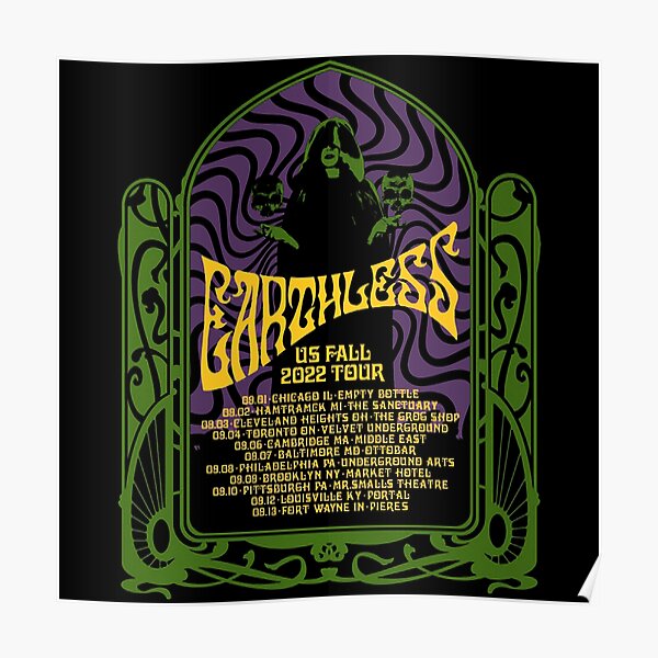 "the earthless poster" Poster for Sale by ulinemiller2 | Redbubble