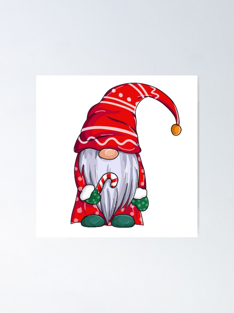 "Christmas Gnome" Poster for Sale by Timelessimage | Redbubble