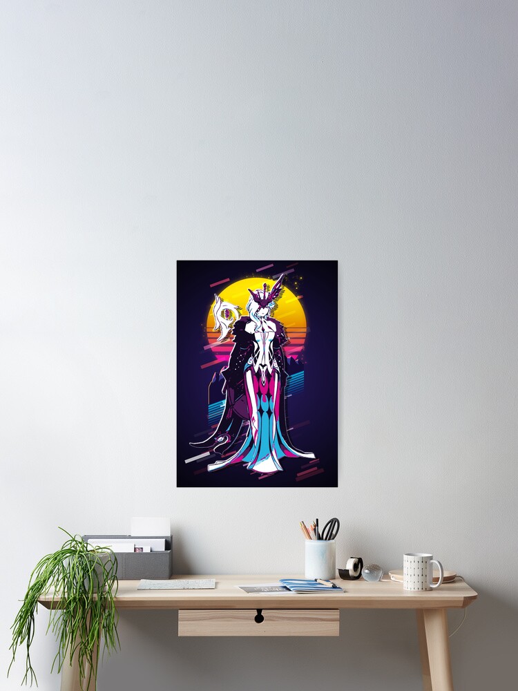 Poster for Sale avec l'œuvre « Genshin Impact - Signora (Rétro des ...