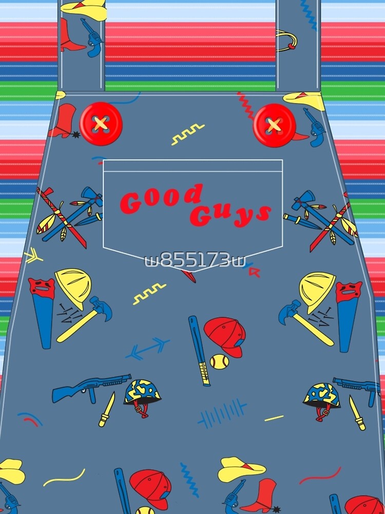 "Good Guys Child's Play Chucky - Killer Doll Overalls" Graphic T-Shirt ...