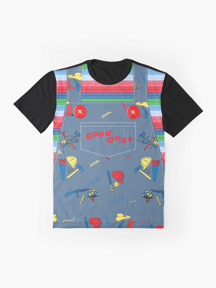 "Good Guys Child's Play Chucky - Killer Doll Overalls" T-shirt for Sale ...
