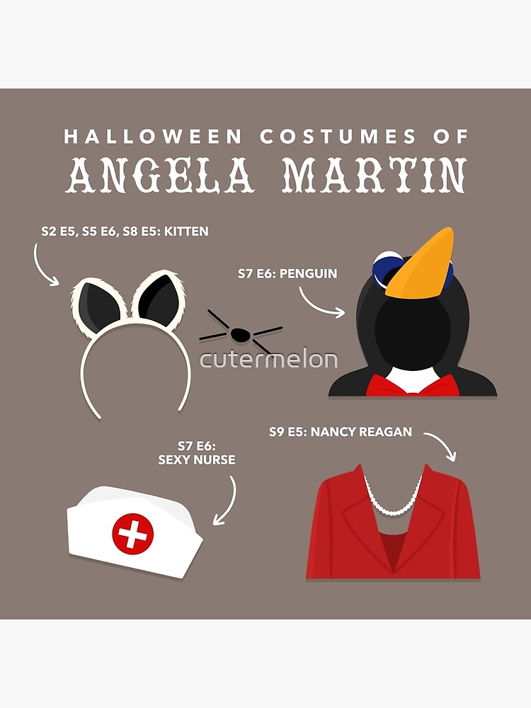 "The Office Angela Martin Halloween Costumes " Poster for Sale by ...