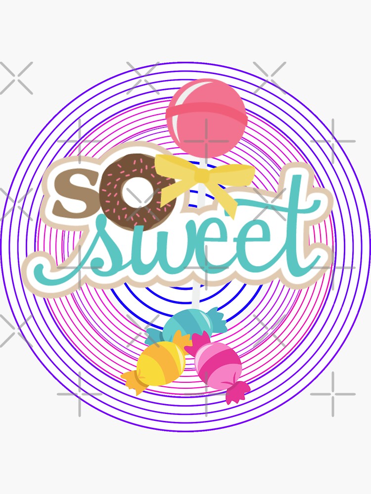 "so sweet sticker" Sticker for Sale by twitchytab | Redbubble