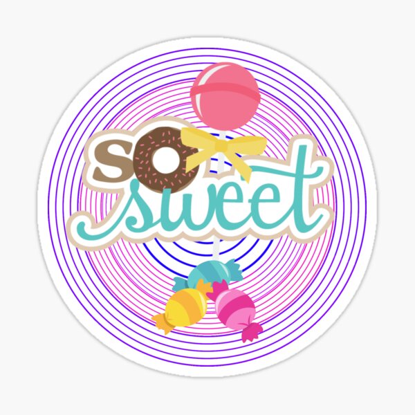 "so sweet sticker" Sticker for Sale by twitchytab | Redbubble