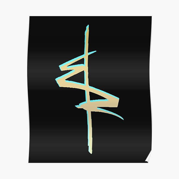 "Cyberpunk Edgerunners logo" Poster for Sale by RauL3 | Redbubble