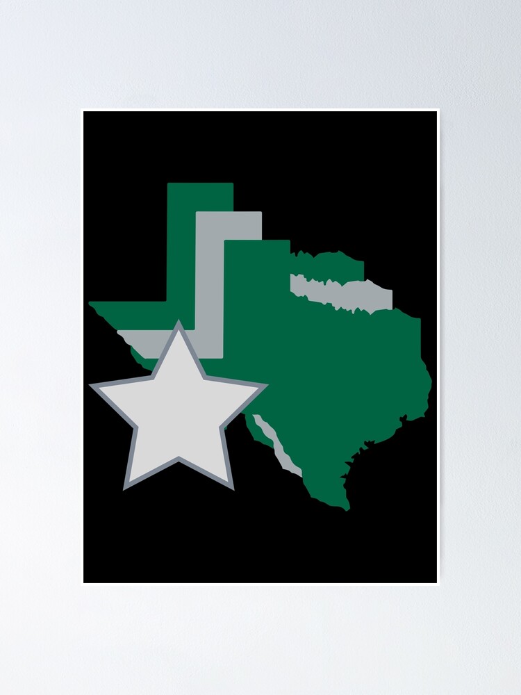 "Texas Border, Stars" Poster for Sale by LatterDaze | Redbubble