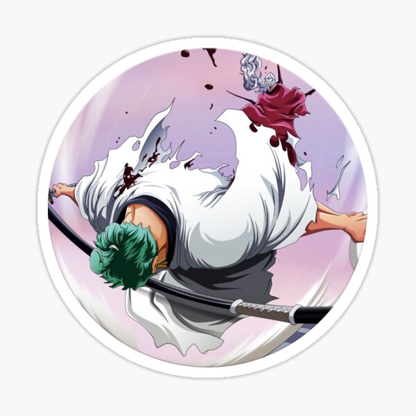 "zoro in wano from anime one piece" Sticker for Sale by Monsef212 ...