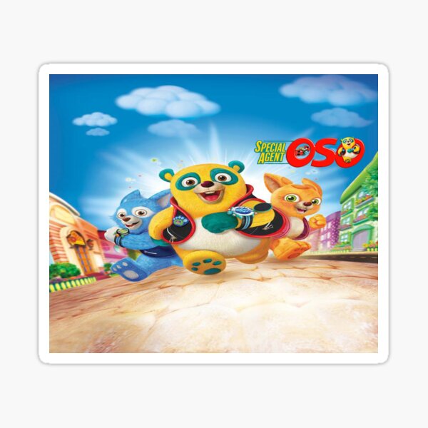 "funny special agent oso gift for fans " Sticker for Sale by kitizor ...