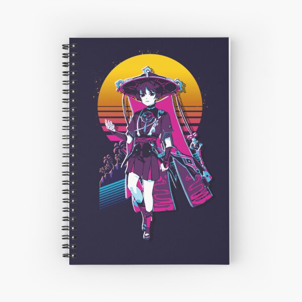 "Genshin Impact - Scaramouche (80s Retro)" Spiral Notebook for Sale by ...