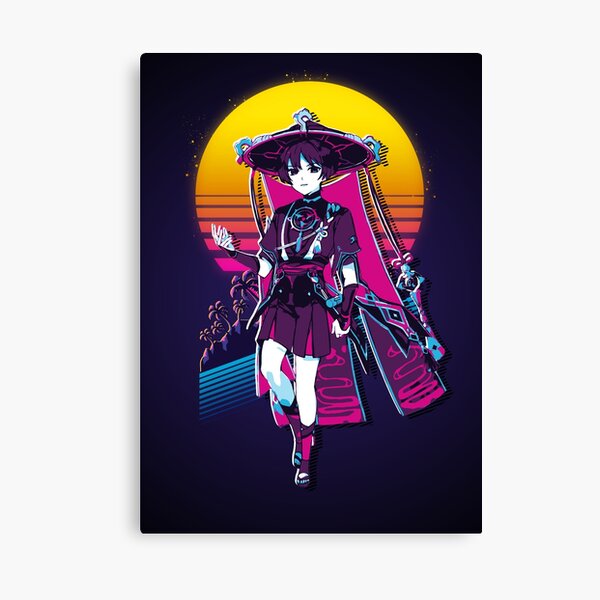 "Genshin Impact - Scaramouche (80s Retro)" Canvas Print for Sale by MnA ...