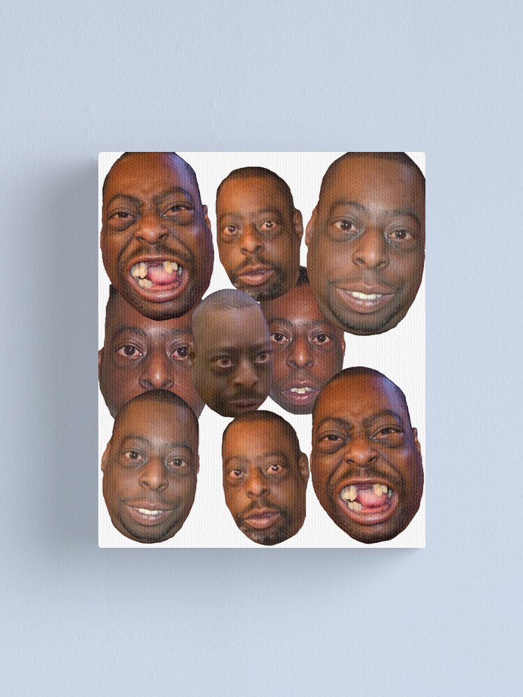 "Beetlejuice Head Lester Green Stern Show" Canvas Print by TyroDesign ...