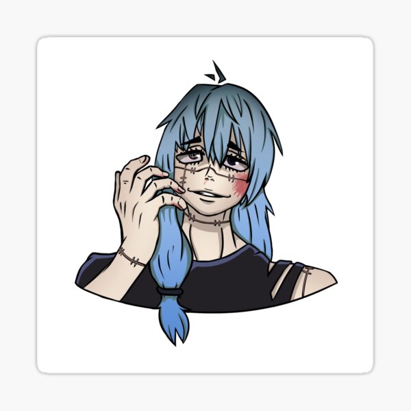 "Mahito , Jujutsu Kaisen, 真ま人ひと " Sticker for Sale by BlissTheDutchie ...