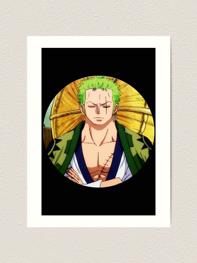 "Zoro in wano from anime one piece" Art Print for Sale by Monsef212 ...