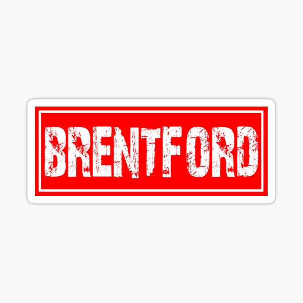 "Brentford" Sticker for Sale by Truefans | Redbubble