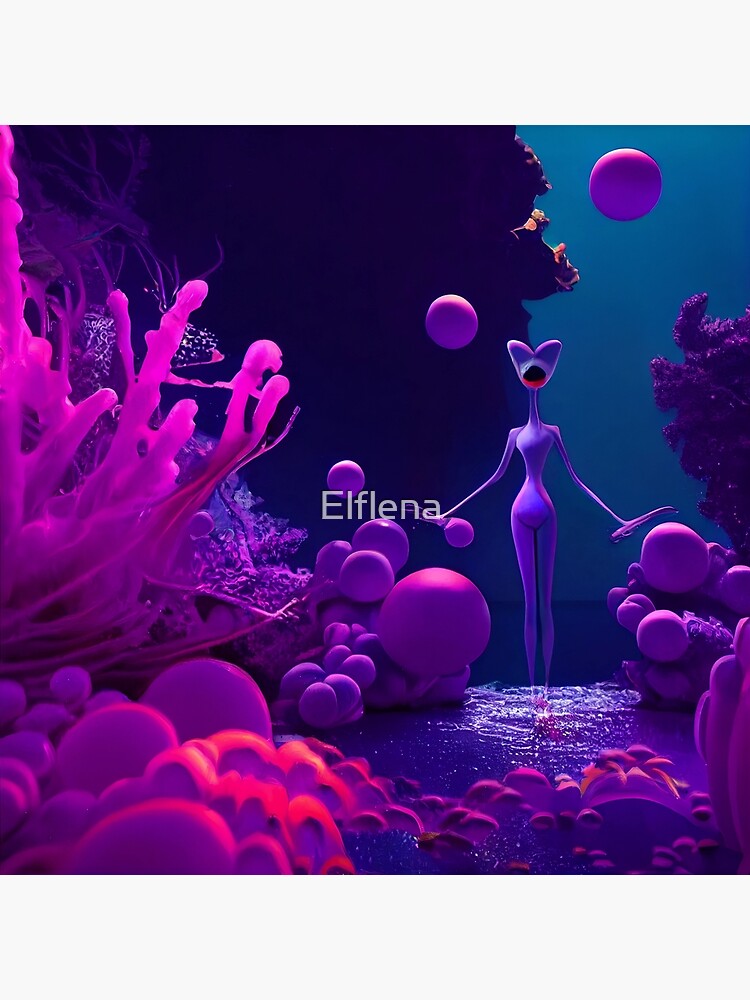 "Meta - Avatar cat-bot" Poster for Sale by Elflena | Redbubble